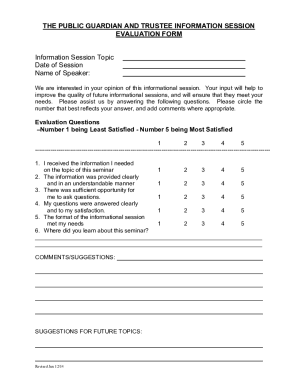 Fillable Online 3 Evaluation Form.doc Fax Email Print - pdfFiller