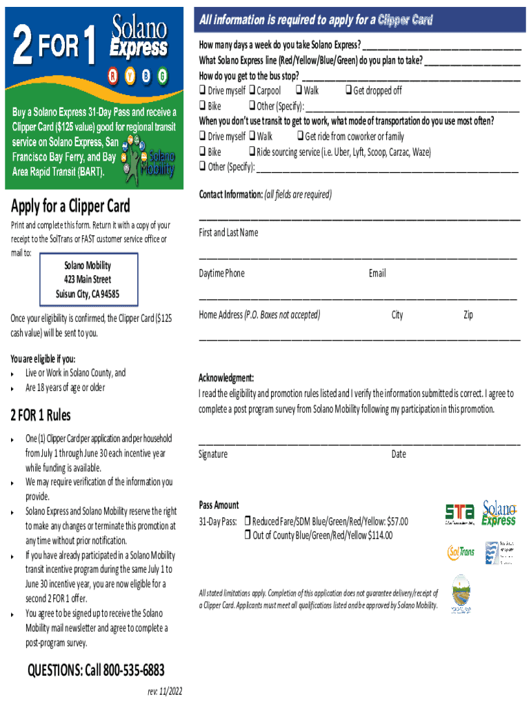 Fillable Online Solano Express Bus Routes Transit Information Pleasant ...