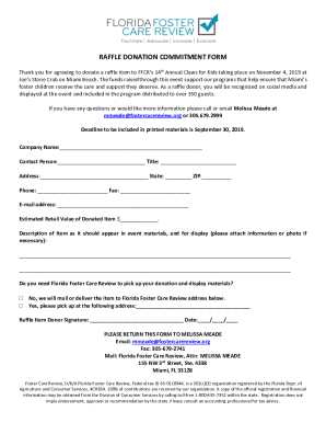 Fillable Online How to Ask Companies For a Raffle Prize + A Sample ...