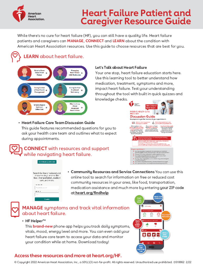 Fillable Online The impact of heart failure on patients and caregivers ...