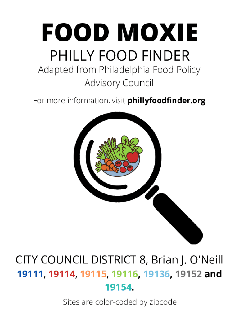 Fillable Online Food Moxie District 10 FINAL Fax Email Print - pdfFiller
