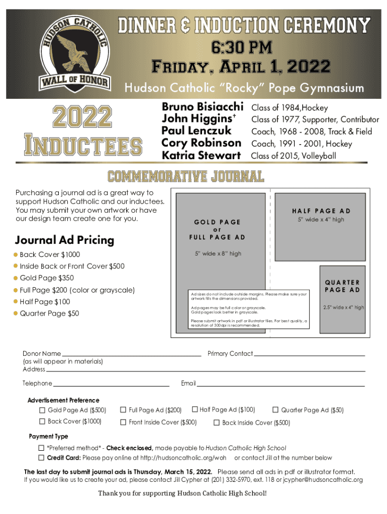 Fillable Online WoH Journal Form Fax Email Print - pdfFiller