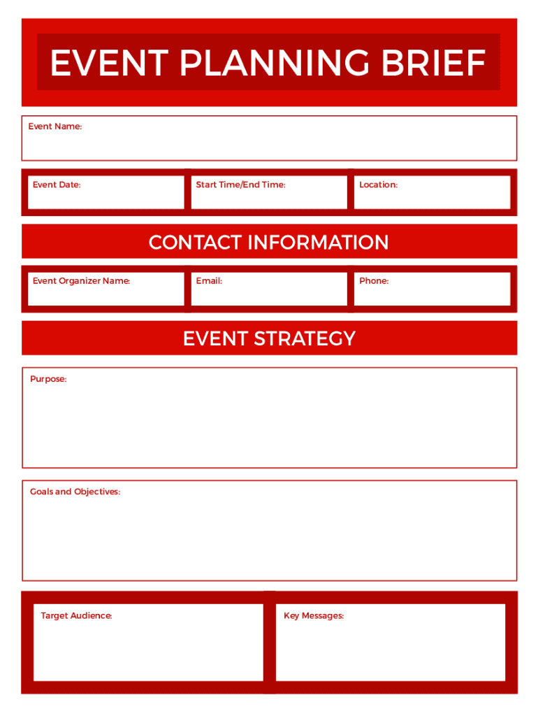 Fillable Online Your Event Planning Timeline Template Fax Email Print ...
