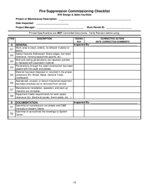 Fillable Online Commissioning Of Fire Protection And Life Safety ...