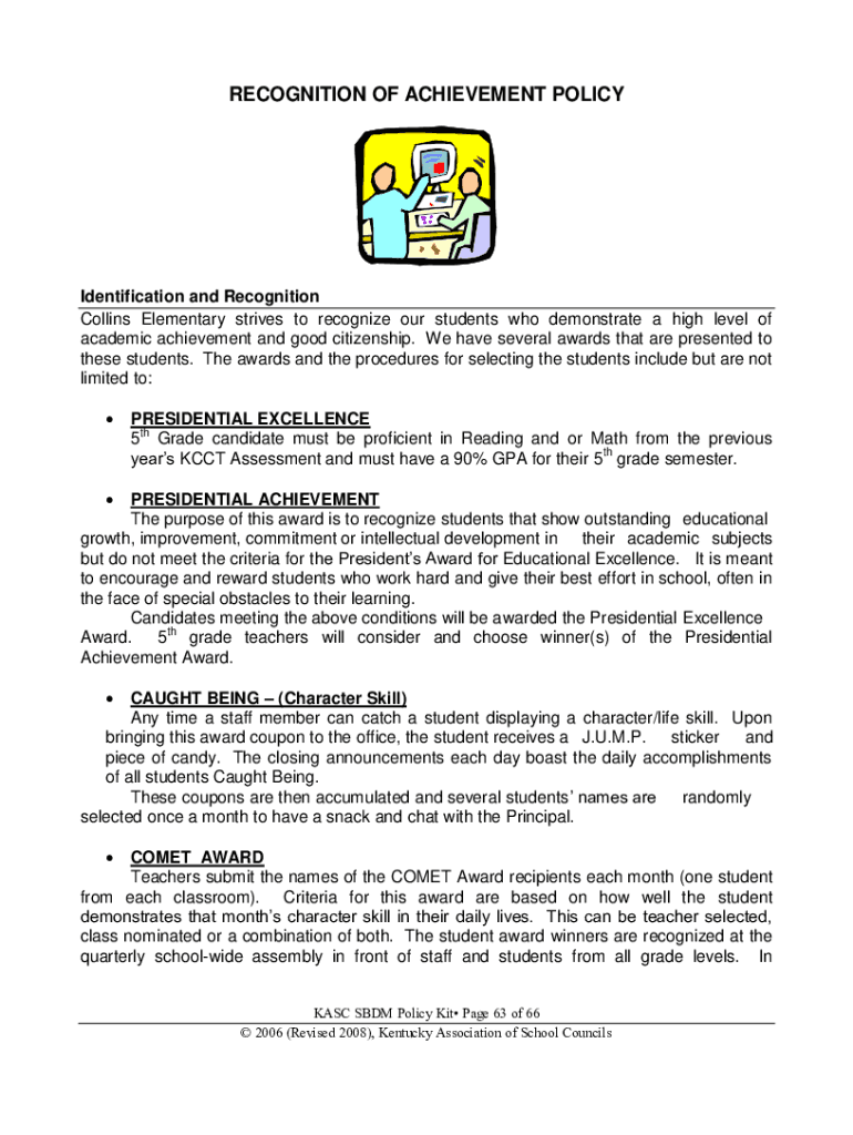 Fillable Online Executive Summary Collins Elementary School Fax Email Print - pdfFiller