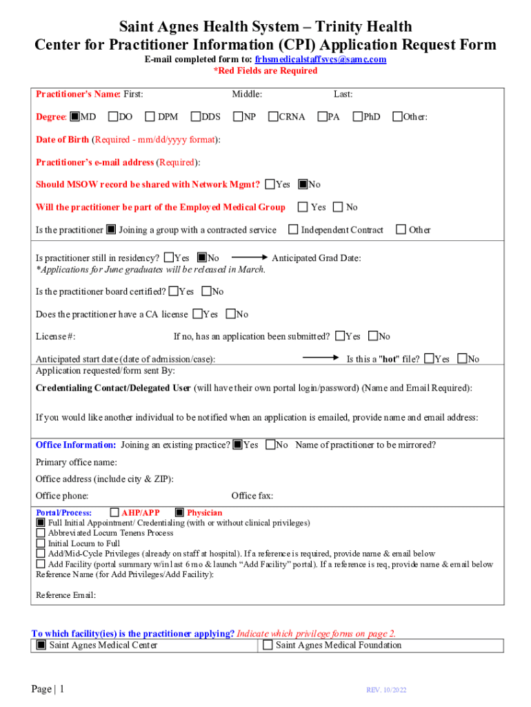 Fillable Online Affiliation Letter Request Fresno, California (CA ...