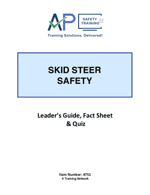 Fillable Online Skid-Steer Safety for Farm and Landscape Fax Email ...