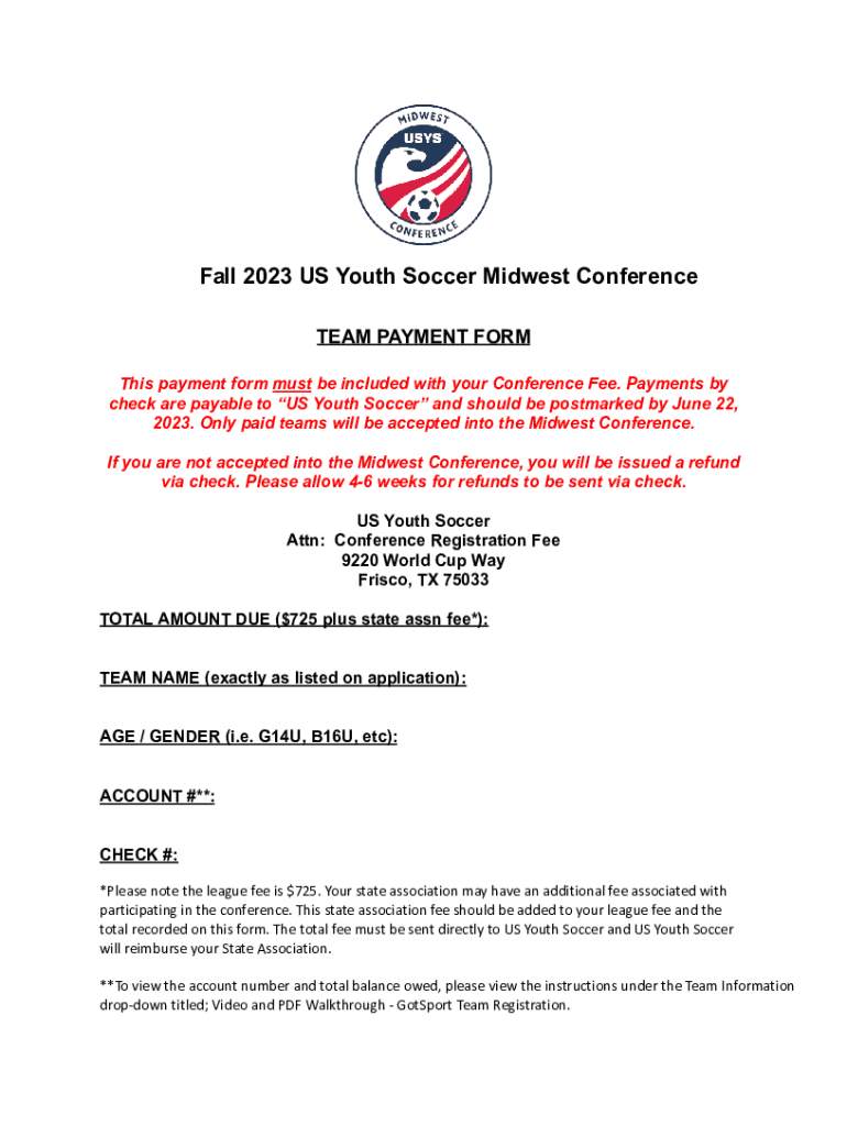 Fillable Online MWC Payment Form- CONF (6-12-23) Fax Email Print - pdfFiller