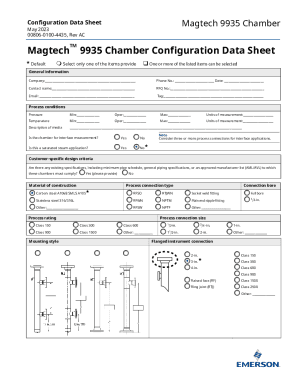 Fillable Online Configuaration Data Sheet. Configuration Data Sheet for ...