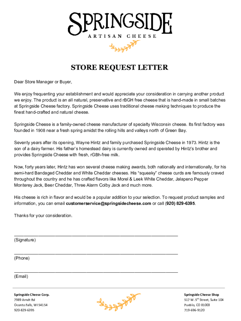Fillable Online Letters to vendors and suppliers Fax Email Print ...