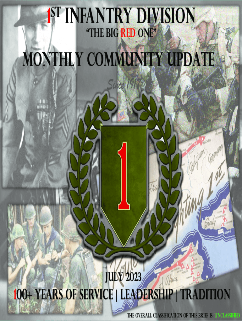 Fillable Online 1st Infantry Division (United States) Fax Email Print ...