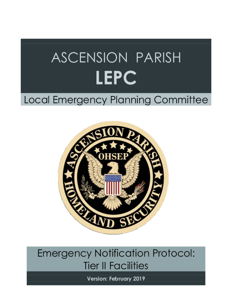 Fillable Online Tier II Guidance for Local Emergency Planning ...