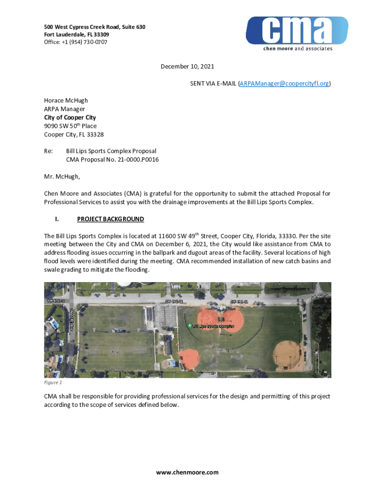 Fillable Online Bill Lips Sports Complex Proposal DD comments.docx Fax ...