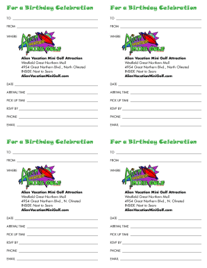 Fillable Online Kids party invitation wording to suit your child's ...