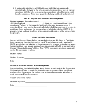 Fillable Online Student Intent to Participate Form Fax Email Print ...