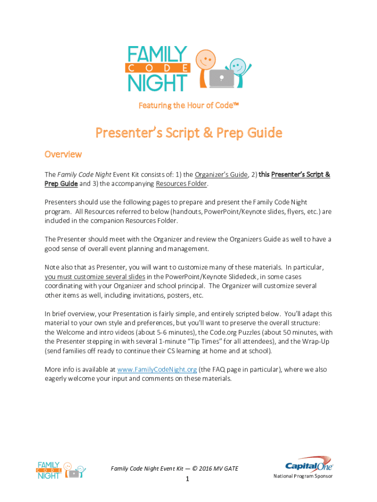 Fillable Online Tv Presenter Script Sample Fax Email Print - pdfFiller