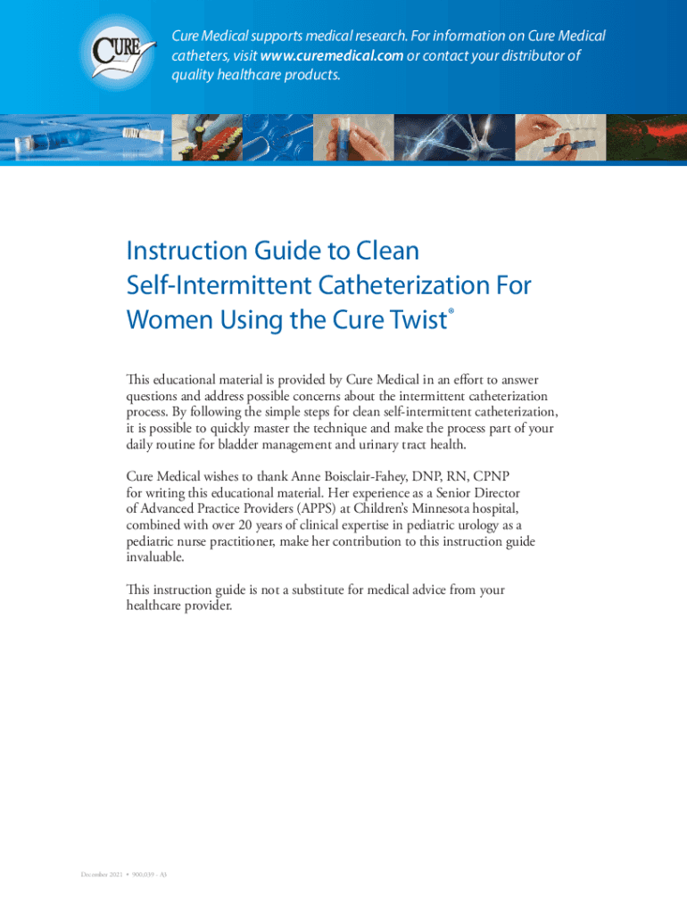 Fillable Online Instruction Guide to Sterile Self-Catheterization for ...