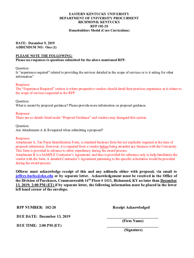 Fillable Online CONTRACTOR'S AGREEMENT REQUEST FOR PROPOSAL ... Fax ...