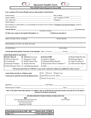 Fillable Online Pre-Registration Form - The Medical Center of Central ...