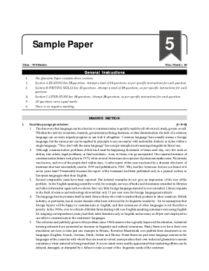 Fillable Online The Question Paper contains three sections Fax Email ...