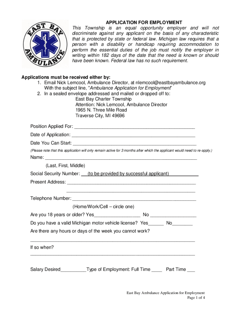 Fillable Online EMPLOYMENT APPLICATIONS: WHAT TO AVOID, WHAT ... Fax Email Print - pdfFiller