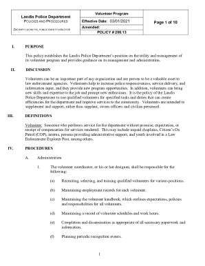 Fillable Online Raleigh Police Department Written Directives Fax Email ...