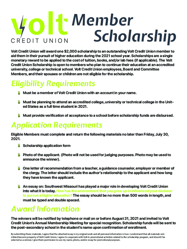 Fillable Online We've awarded Six $5000 Scholarships in this year's ... Fax Email Print - pdfFiller