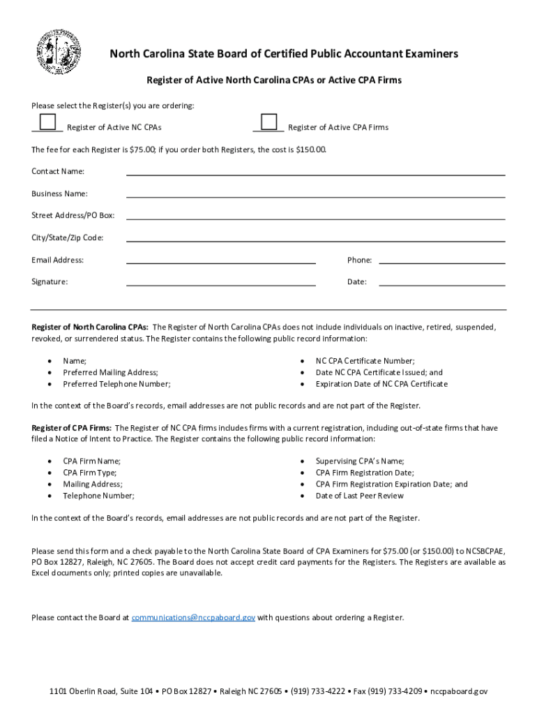 Fillable Online Certified Public Accountant (CPA) License/Certificate ...