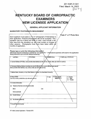 Fillable Online kbce ky 201 KAR 21:041 - Licensing; standards ...