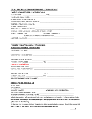 Fillable Online Position of infixes of names (e.g. van) in ...