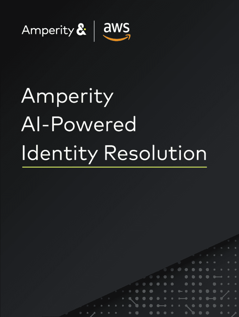 Fillable Online Amperity CDP and Infutor Partner to Provide Best-in-Class ... Fax Email Print ...