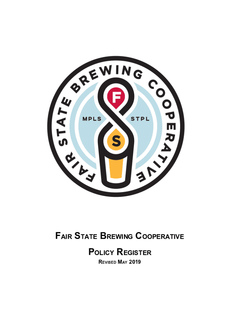 Fillable Online Fair State Brewing Cooperative: Beer brings people ...
