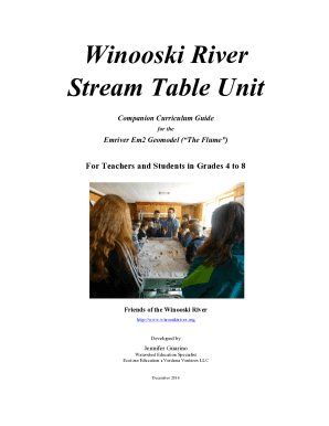 Fillable Online How to Set Up a Meander in Emriver Em2 Stream Table Fax ...