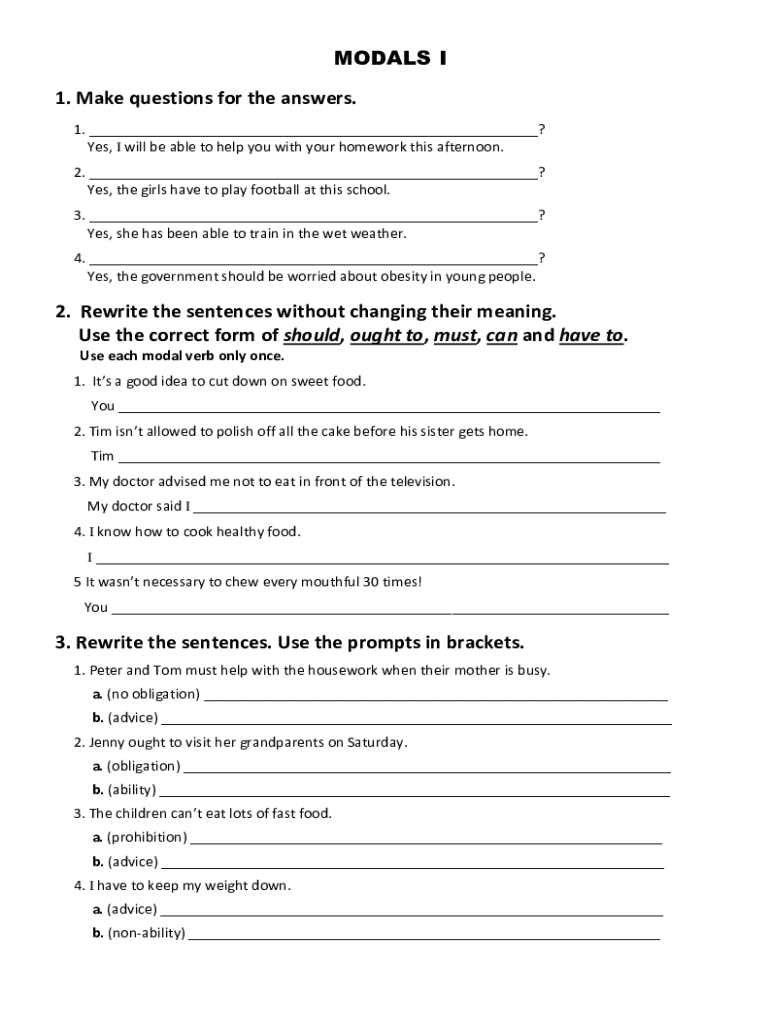 Fillable Online How to form yes or no questions in English Fax Email ...