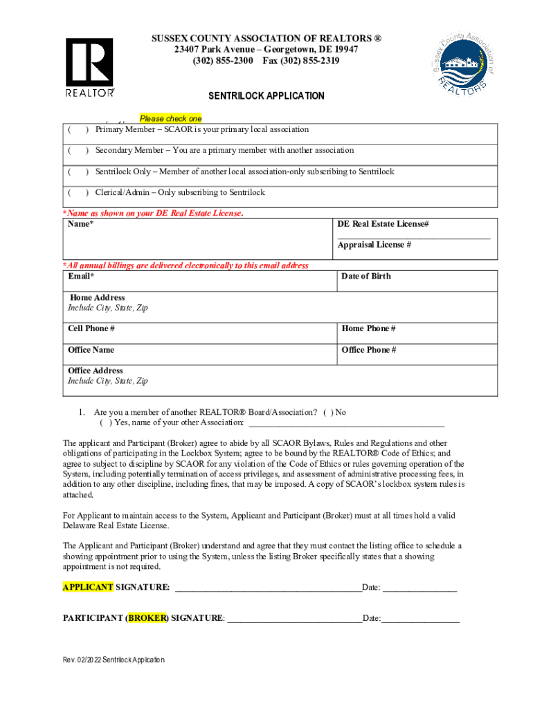 Fillable Online REALTOR CHANGE FORM Fax Email Print - pdfFiller