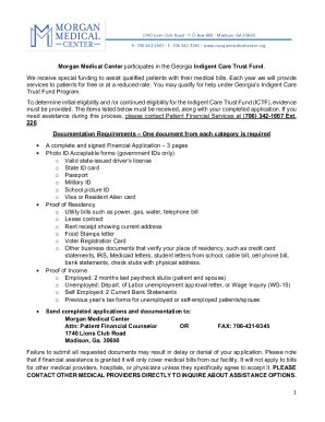 Fillable Online UPDATED FINANCIAL ASSISTANCE APPLICATION Fax Email ...