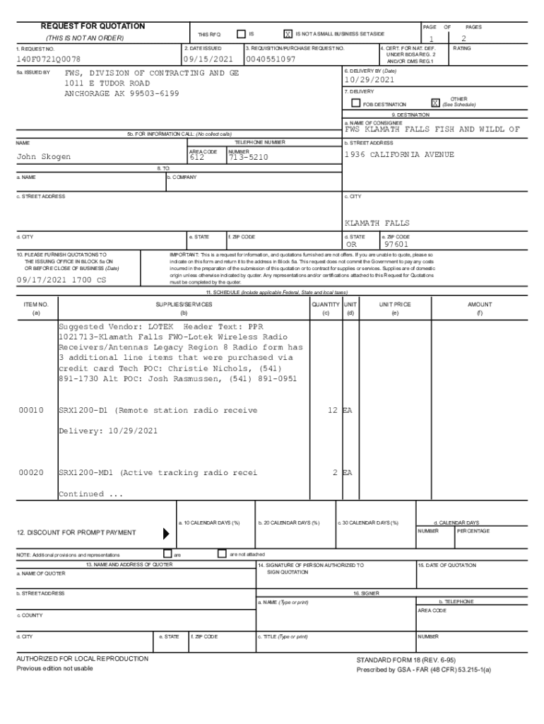 Fillable Online 1011 E TUDOR ROAD Fax Email Print - pdfFiller