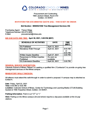 Fillable Online dq pricing and submission form Fax Email Print - pdfFiller