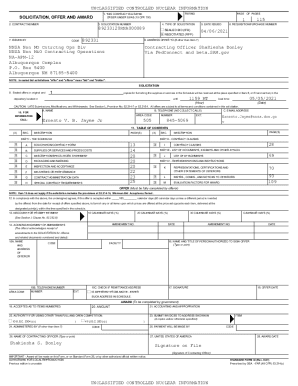 Fillable Online unclassified controlled nuclear information ... Fax ...