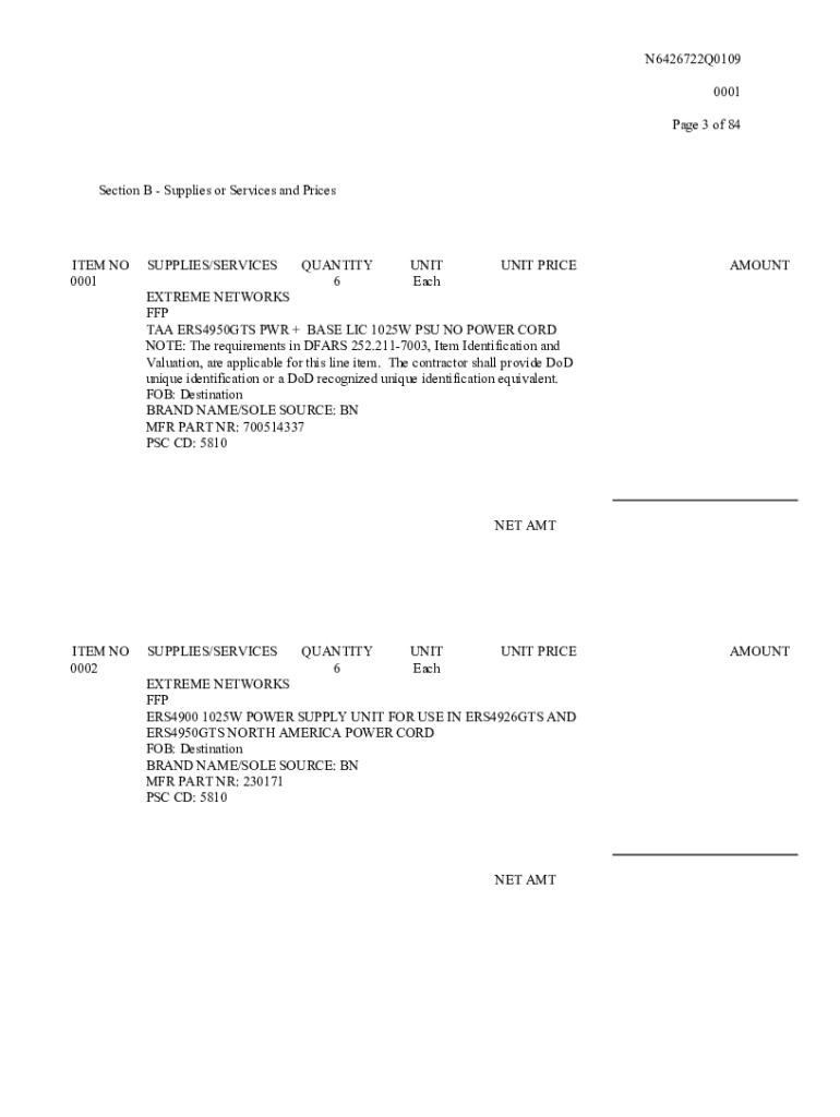 Fillable Online End-of-Sale Notification for ERS 4900 and ERS 5900 ...