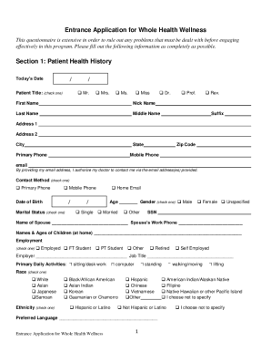 Fillable Online Whole Health System Implementation Guide Fax Email ...