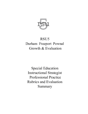 Fillable Online RSU 5 Superintendent's Notebook: A look into budget ...