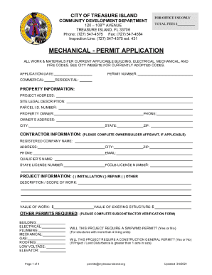 Fillable Online WATER HEATER CHANGE OUT - PERMIT APPLICATION Fax Email ...