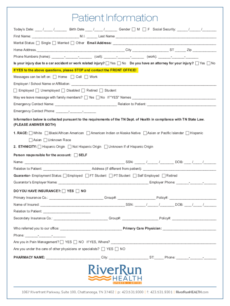 Fillable Online Patient Information and Billing Authorization - Adeo Fax Email Print - pdfFiller