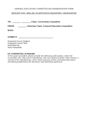 new-ge-committee-recommendation--area- ... Doc Template | pdfFiller