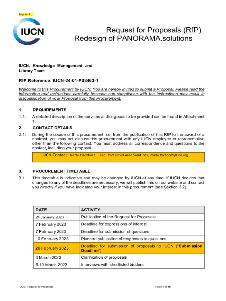 Fillable Online Request for Proposals (RfP) GEF full-size project ...