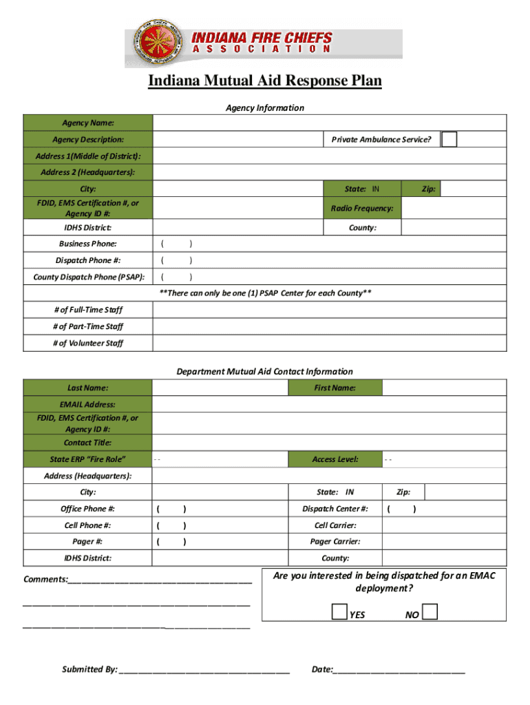 Fillable Online Certified EMS Agency Information Update Form Fax Email ...