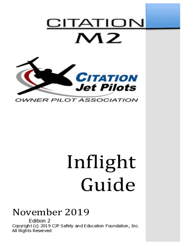 Fillable Online In Flight Guide M2(2).docx Fax Email Print - pdfFiller
