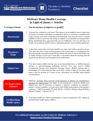 Fillable Online Fact Sheet - Medicare Home Health Coverage In Light of ...