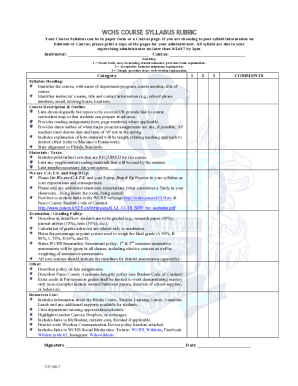 Fillable Online wchs pasco k12 fl Hybrid Course Syllabus Template Fax Email Print - pdfFiller